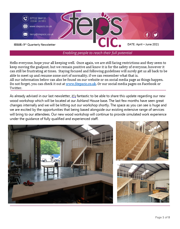 Publications – Steps CIC