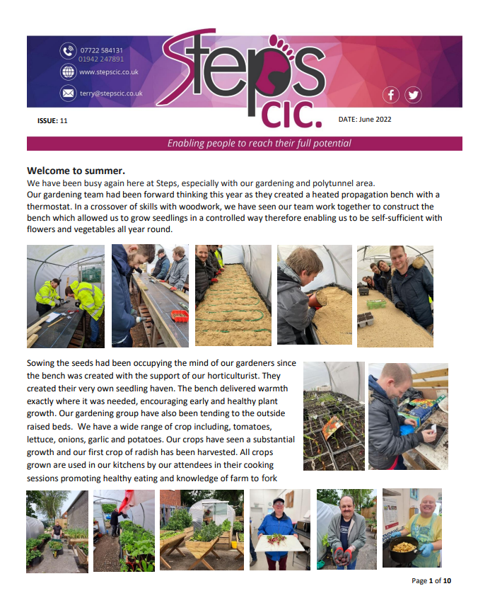 Publications – Steps CIC