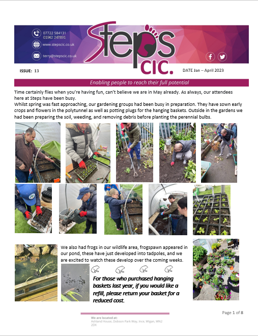 Publications – Steps CIC